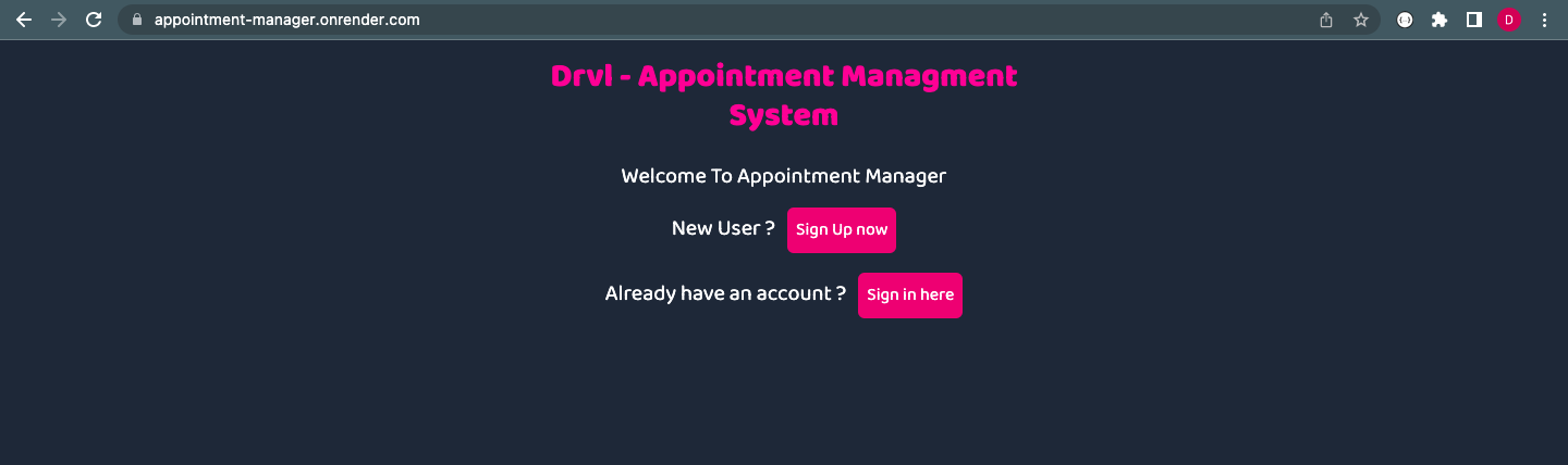 GitHub - DipeshRaval/Appointment-System