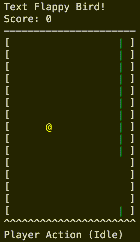 GitHub - paulbedier/Text_Flappy_Bird