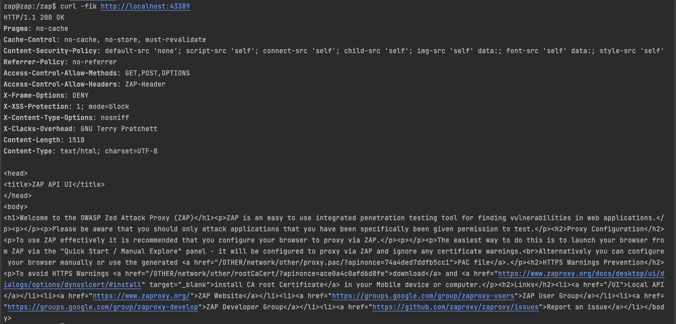 Docker Healthcheck Fails When Ui Is Disabled · Issue 7563 · Zaproxyzaproxy · Github 