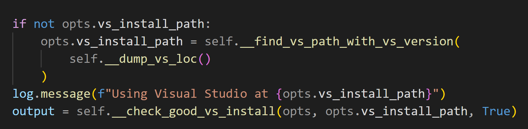 Build does not happen and is not reported properly when Visual Studio is not on disk C · Issue ...