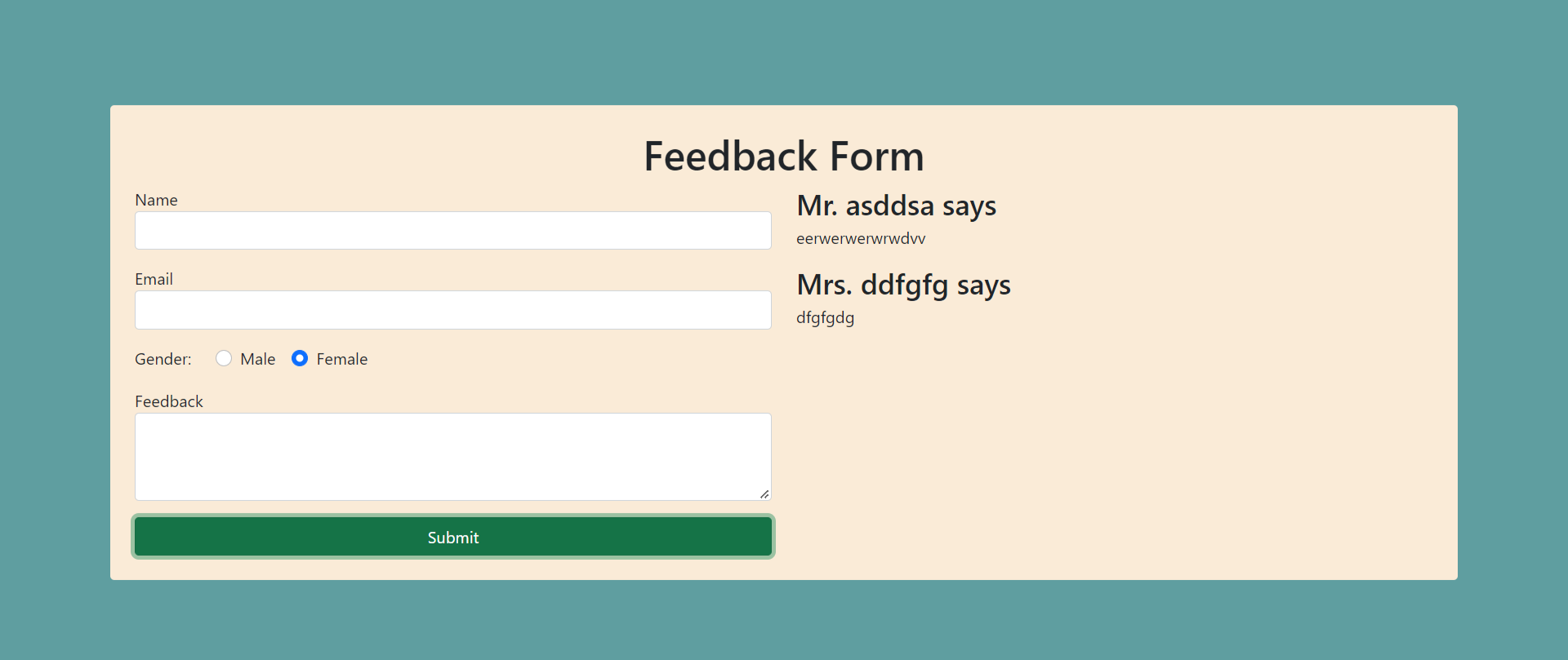 GitHub - Akash-Ping/Feedback-Form: This is a small feedback form