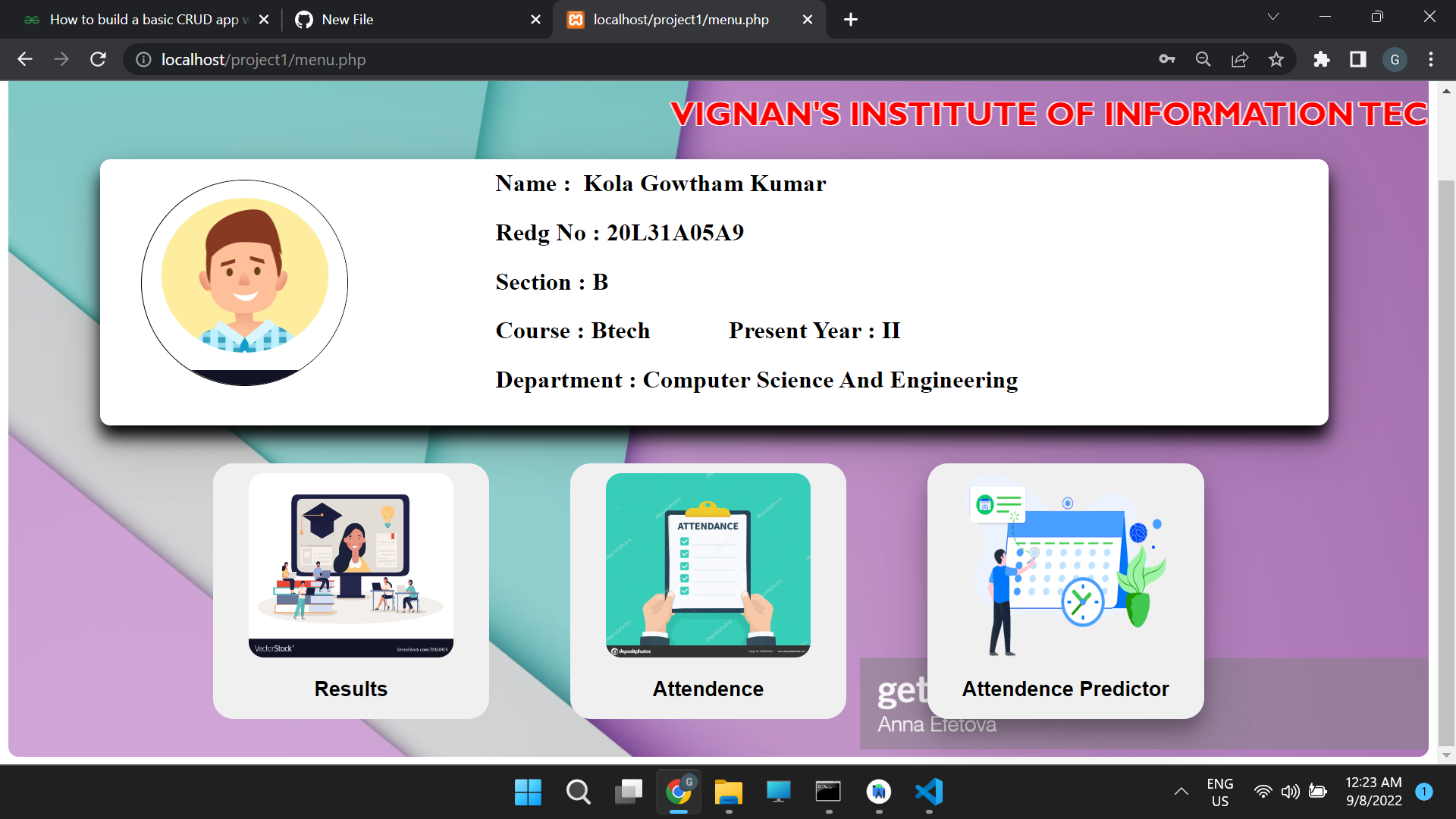 GitHub - gowthamkumar02/Student-attendence-and-result-management-system