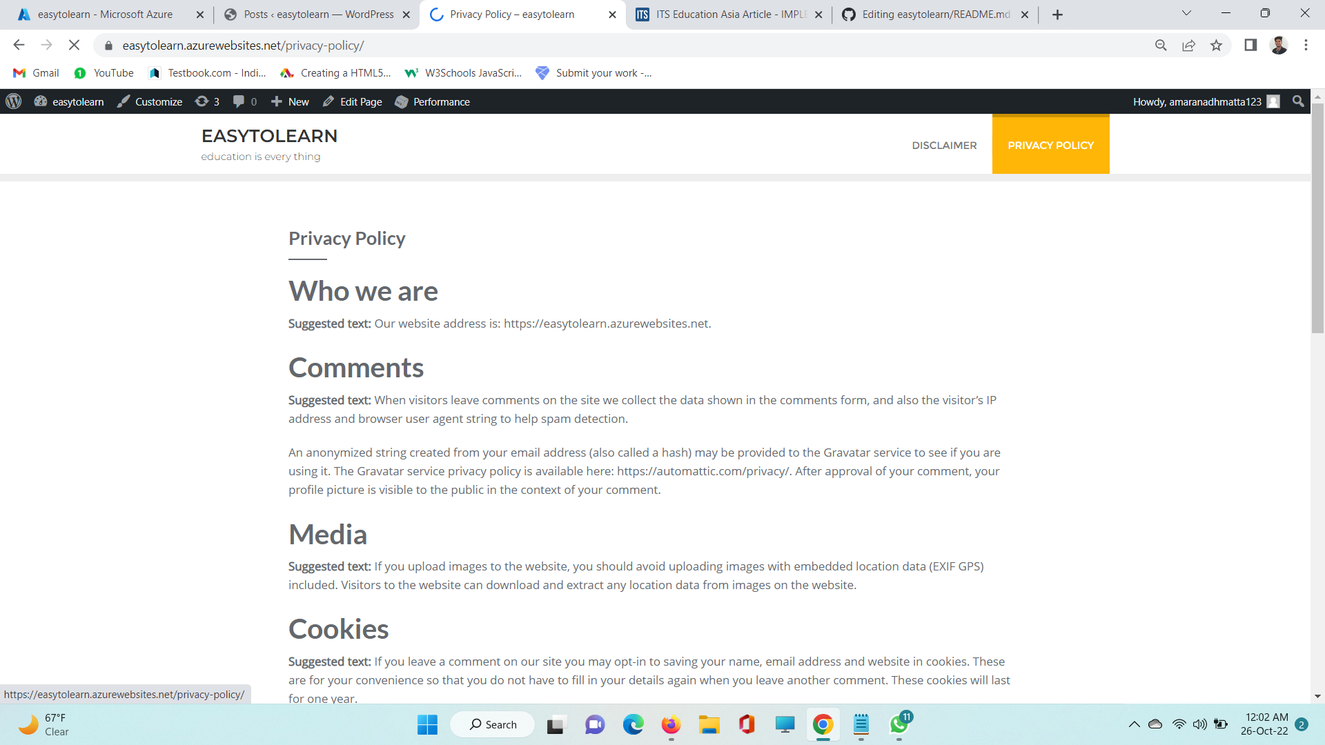 GitHub - Amaranadh9989/easytolearn: easytolearn is a website which helps students to study ...