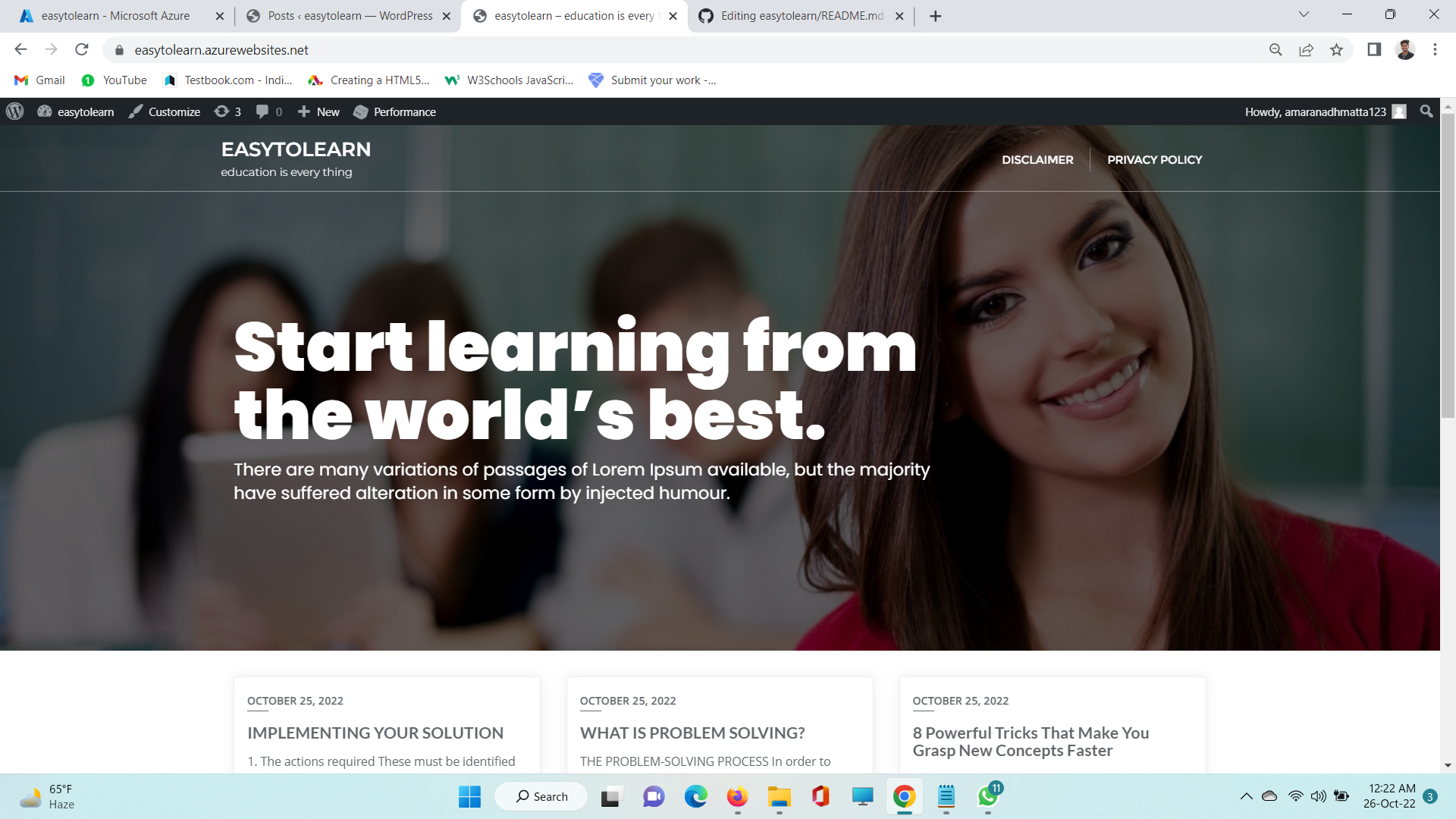 GitHub - Amaranadh9989/easytolearn: easytolearn is a website which helps students to study ...