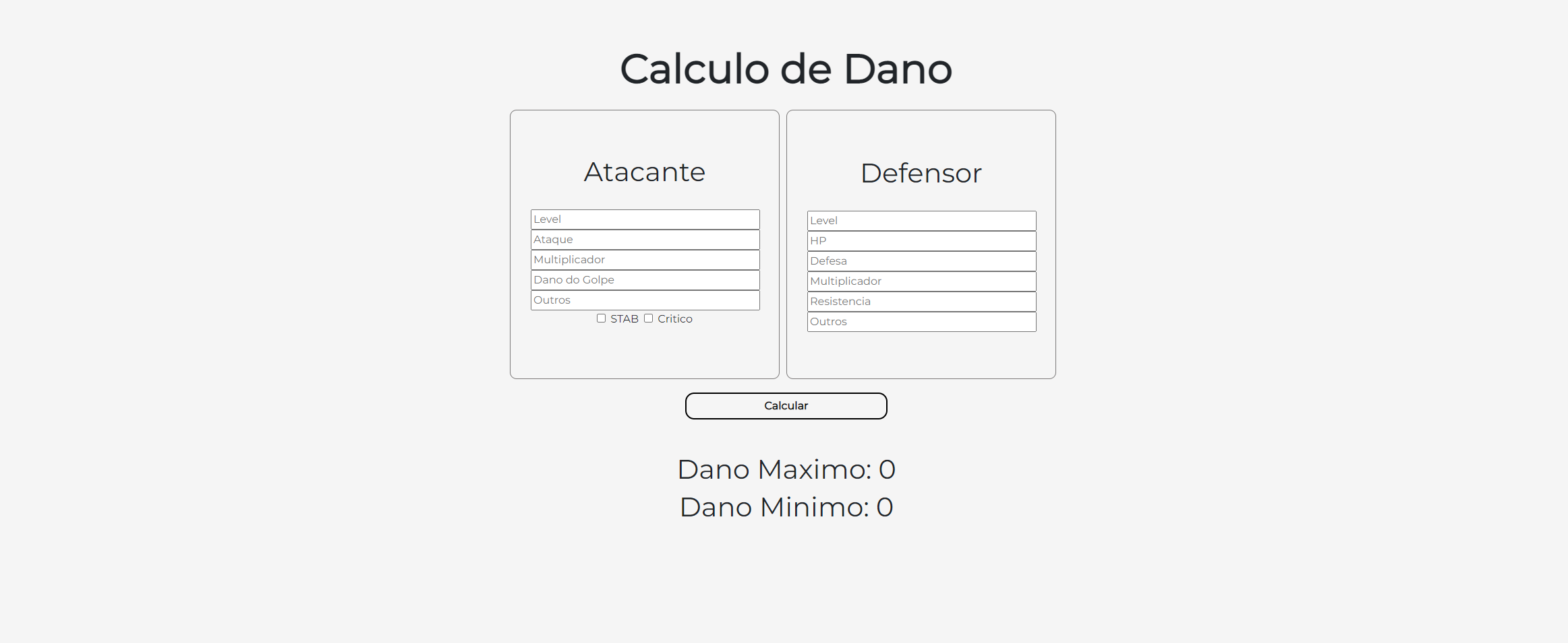 GitHub - Calil05/Calculadora-Pokemon: Calculadora de Dano dos Jogos de Pokemon