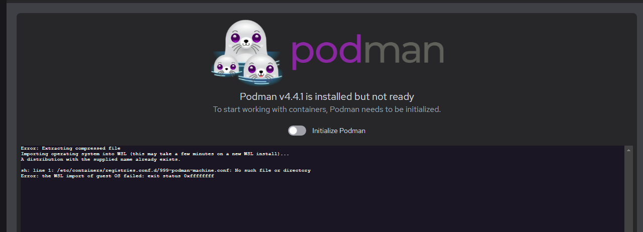 Error Failed To Read Identity C Users Redacted Ssh Podman Machine Default Open C