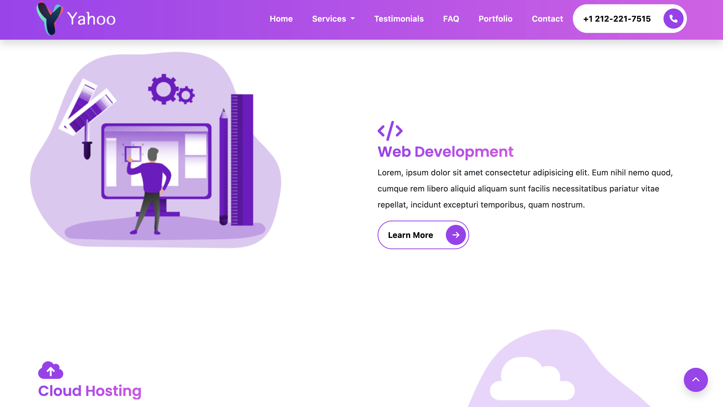GitHub - Yahoo002/HomePage: Webpage for a Service Based Company made using HTML, CSS, Bootstrap ...