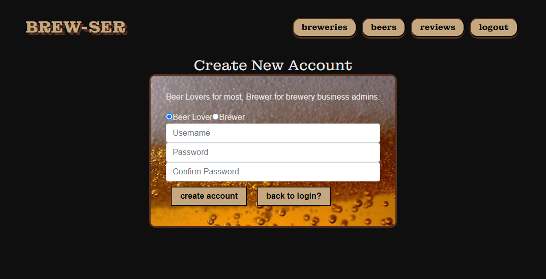 GitHub - haleyintech/Brewser-Brewery-Finder: Brew-ser is a brewery ...