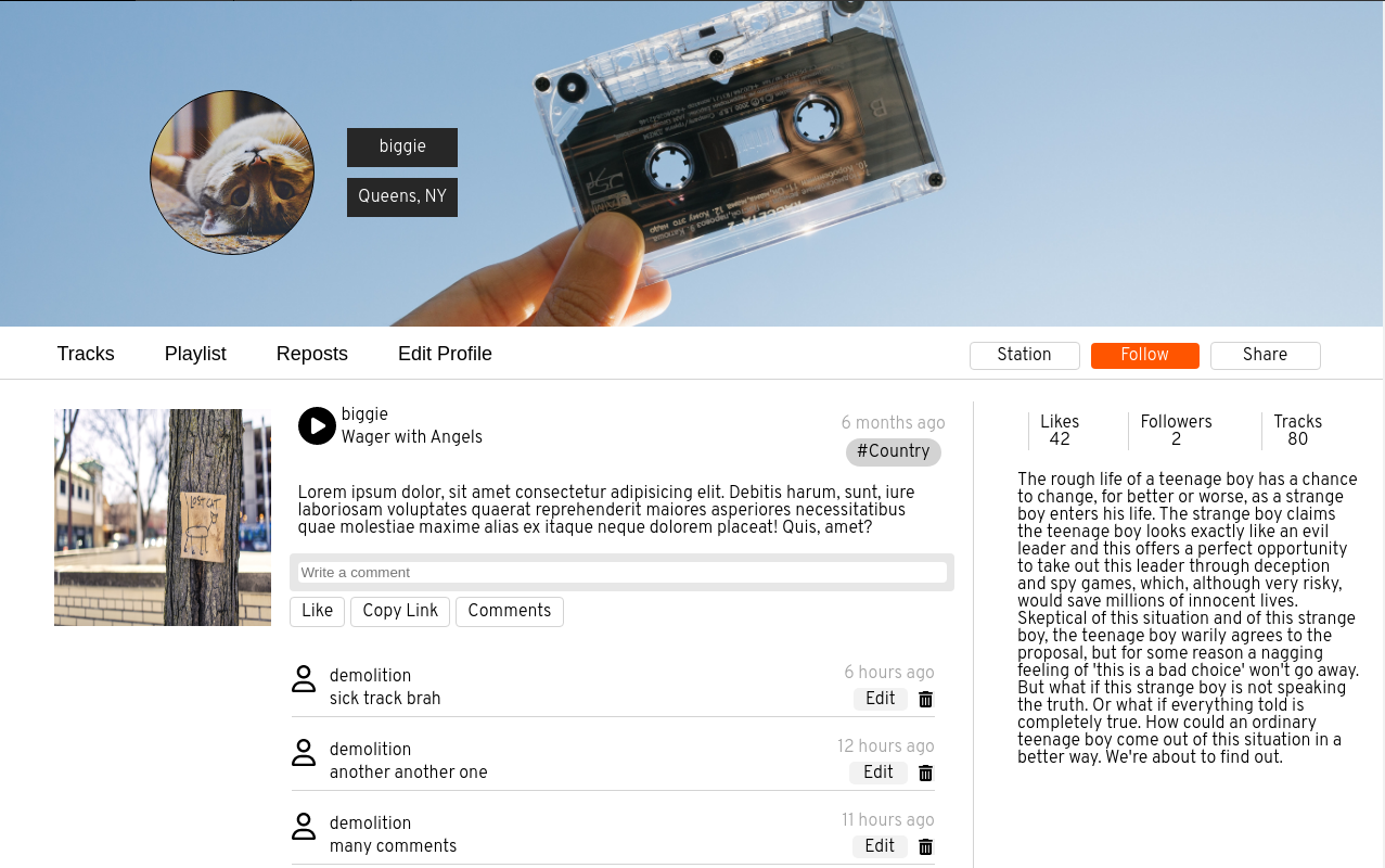 GitHub - wichen42/Cloud-Tunes: CloudTunes is a SoundCloud clone, web app where users are able to ...