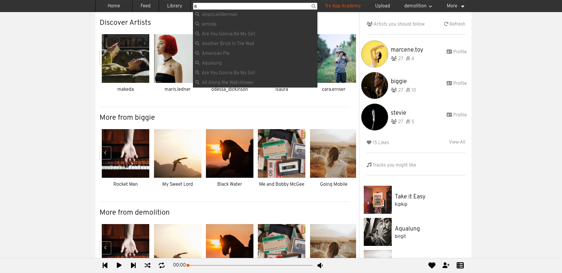 Github Wichen42cloud Tunes Cloudtunes Is A Soundcloud Clone Web App Where Users Are Able To 
