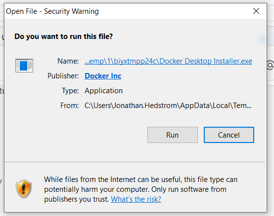 Docker Desktop Keeps Opening Installer After Update · Issue 12660 · Docker For Win · Github