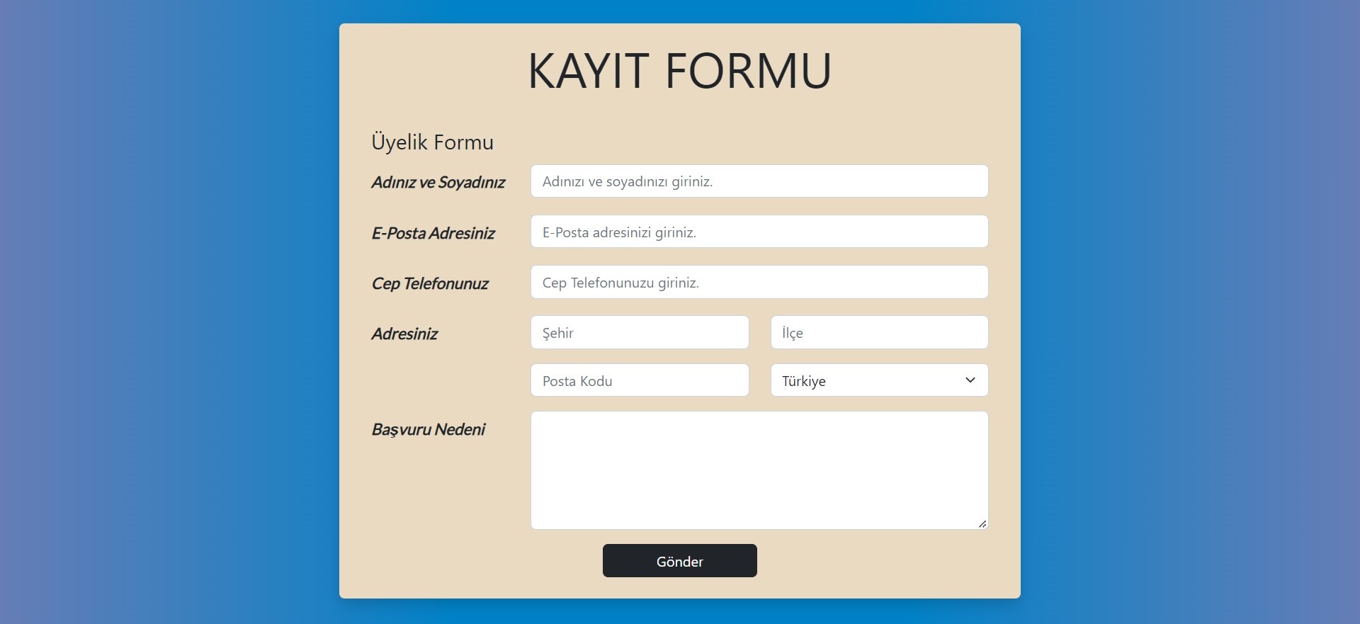 GitHub - nberkogul/responsive-registration-form: Eng : Responsive registration form with bootstrap.