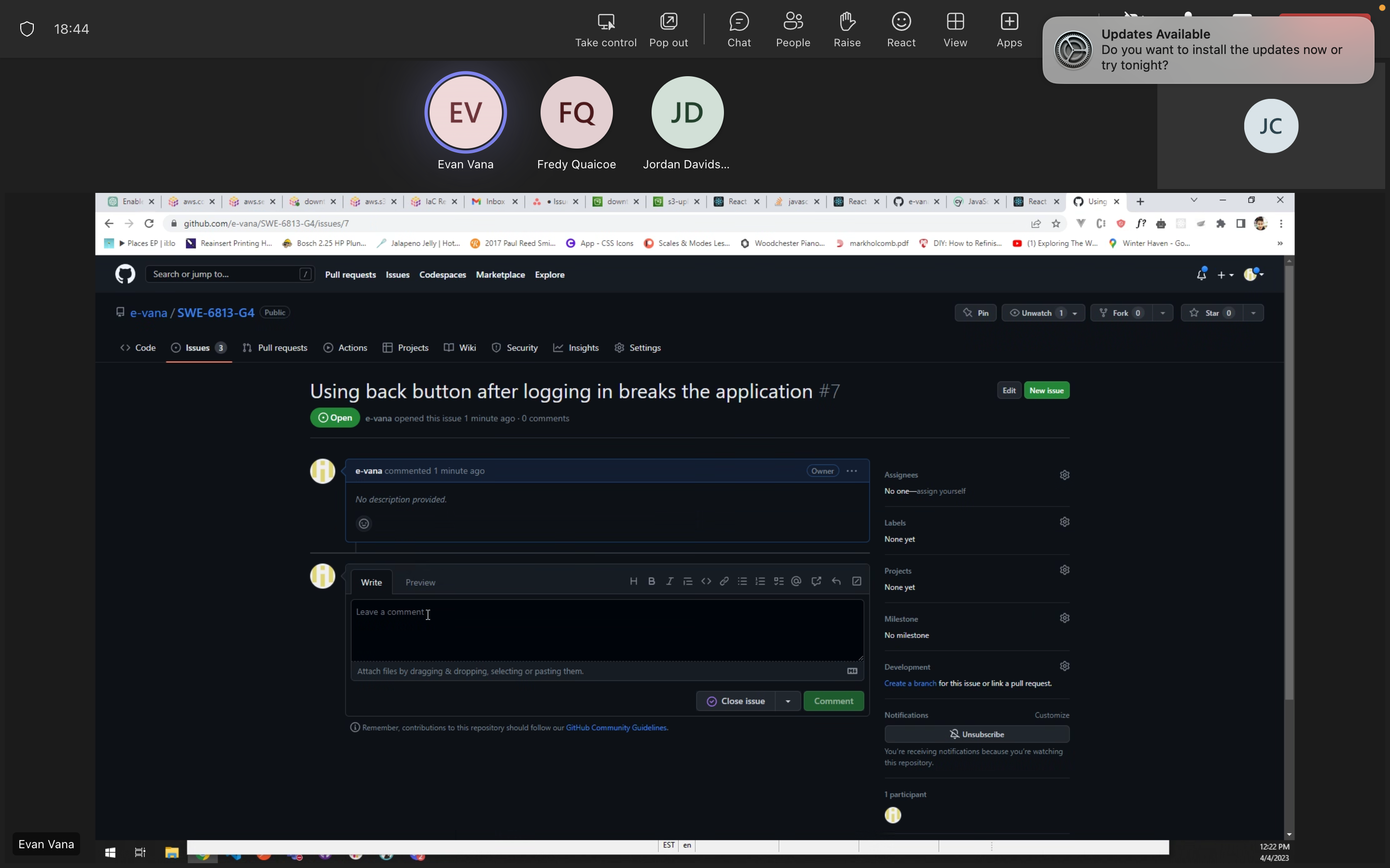 GitHub - e-vana/SWE-6813-G4