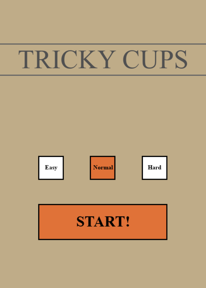 GitHub - alibberber/Tricky-Cups