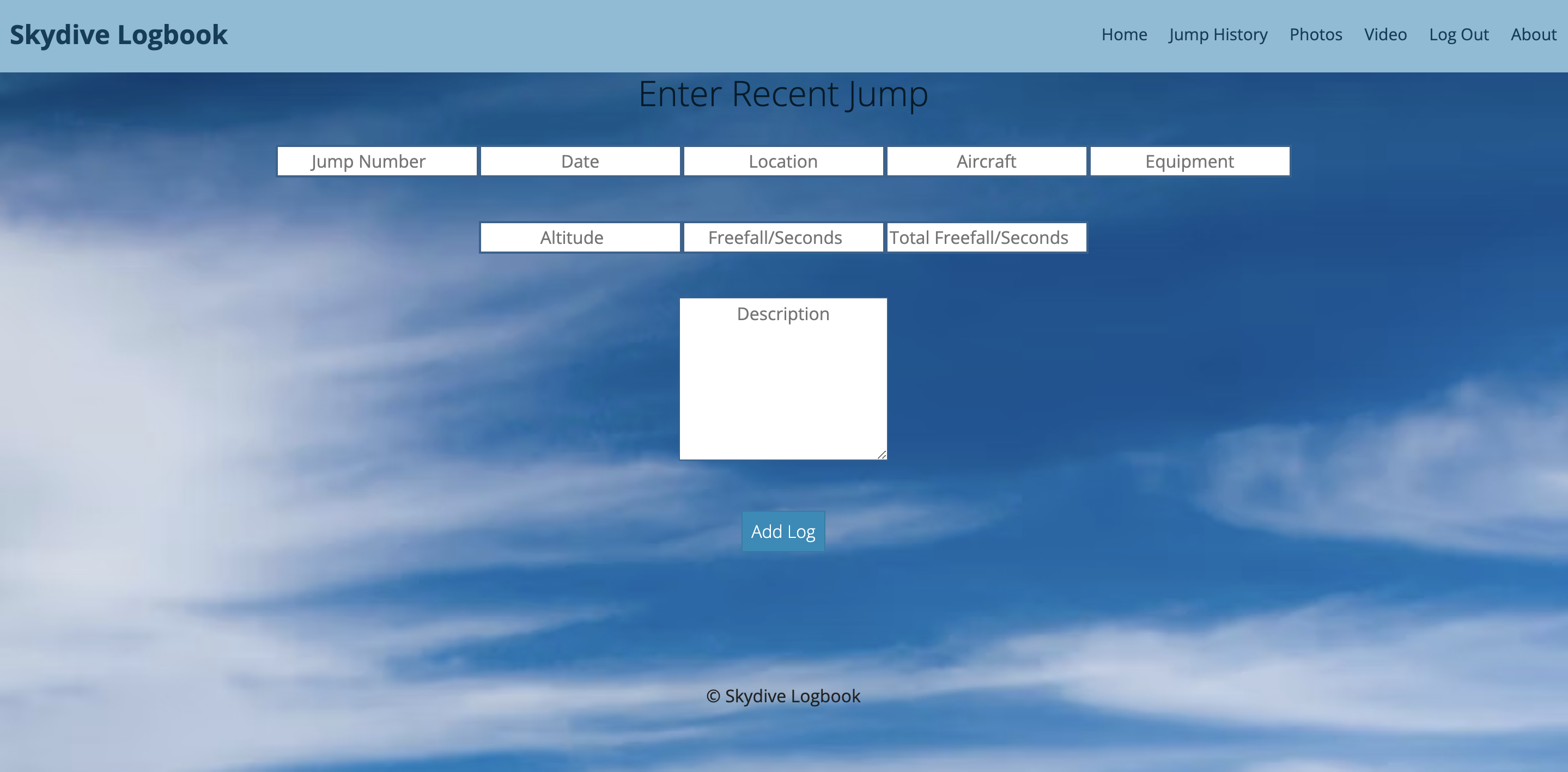 GitHub - LeeBaesler/Solo_project_skydive
