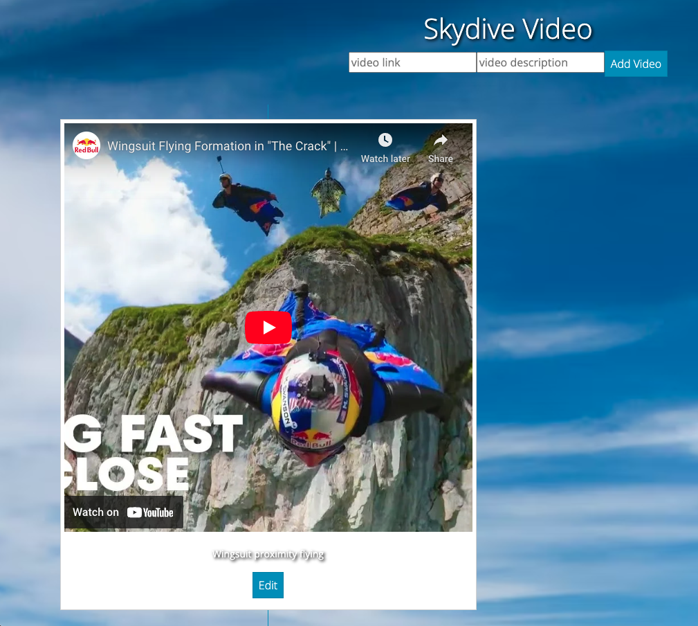 GitHub - LeeBaesler/Solo_project_skydive