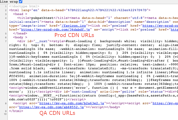 Dynamic Public Path Not Applied To All Links In Html When Ssr Is False · Issue 9139 · Nuxtnuxt 