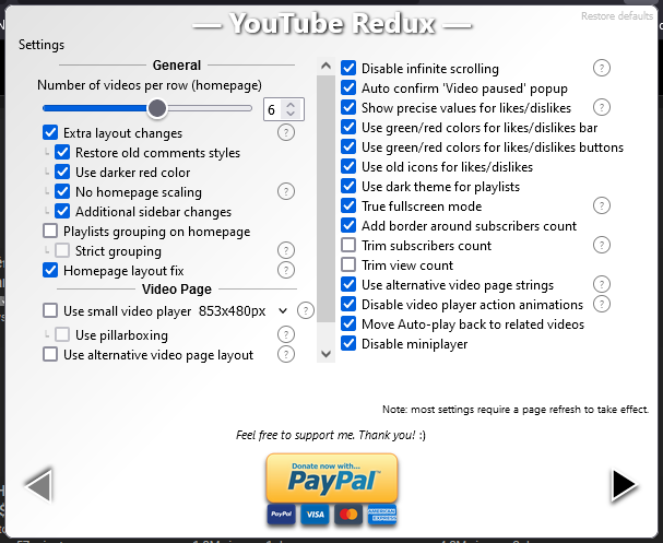 The 3rd "Experimental" Theme (Now Standard Worldwide) · Issue #64 · omnidevZero/YouTubeRedux ...