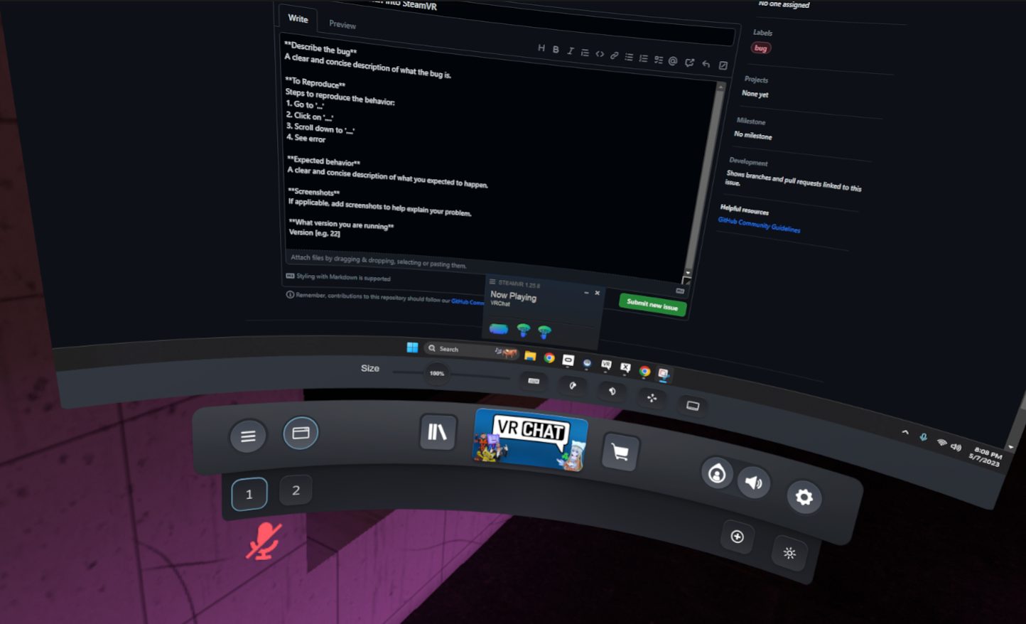 [Bug] VRCX Fails to latch into SteamVR · Issue #538 · vrcx-team/VRCX · GitHub