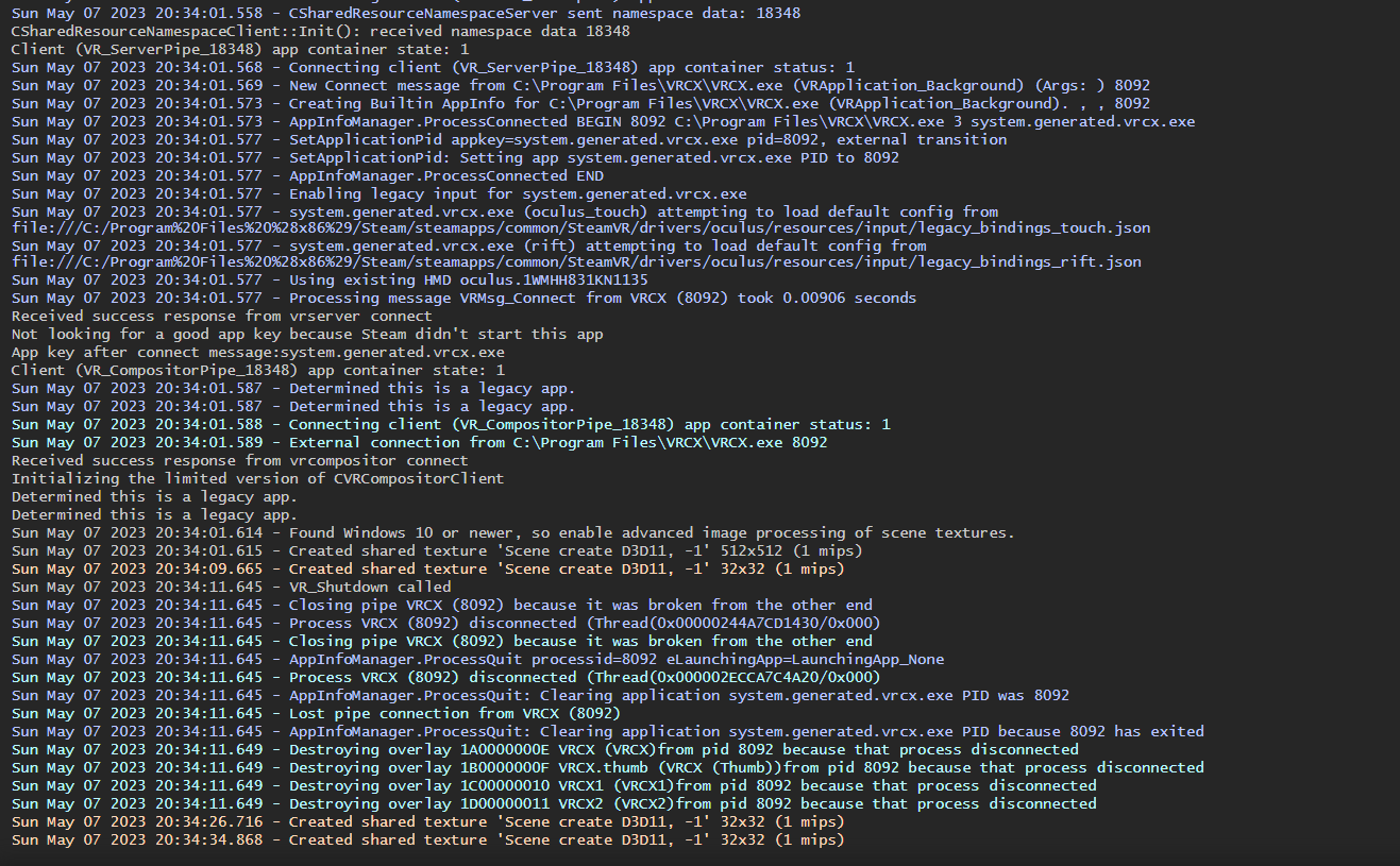 Bug Vrcx Fails To Latch Into Steamvr · Issue 538 · Vrcx Teamvrcx · Github