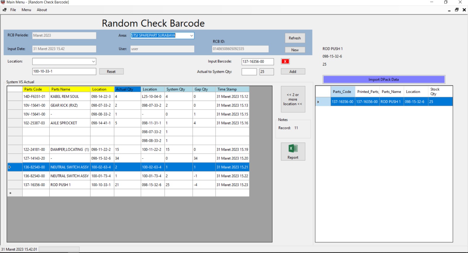 GitHub - nwsca92/RCB-PT-STSJ: STSJ - Random Check Barcode