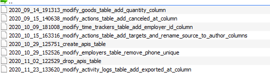 Table name field is not populated when selecting migration change · Issue #169 · laravel-idea ...