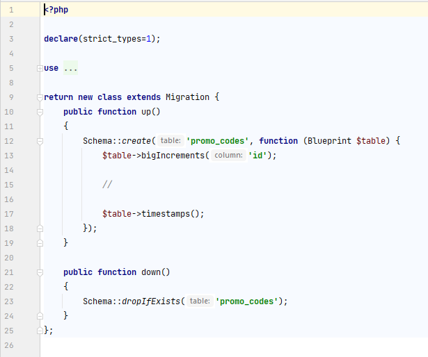 [Bug]: incorrect migration code generation · Issue #508 · laravel-idea/plugin · GitHub