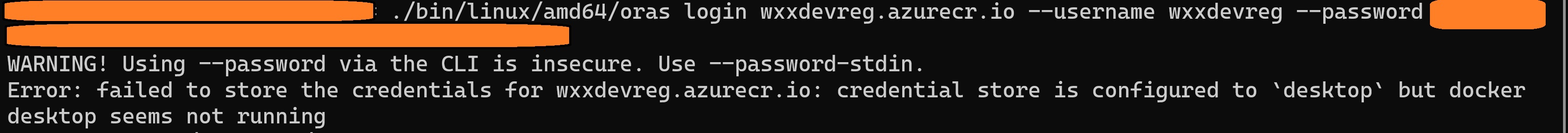 Better error prompt when Docker Desktop is installed · Issue #26 · oras-project/oras-credentials ...