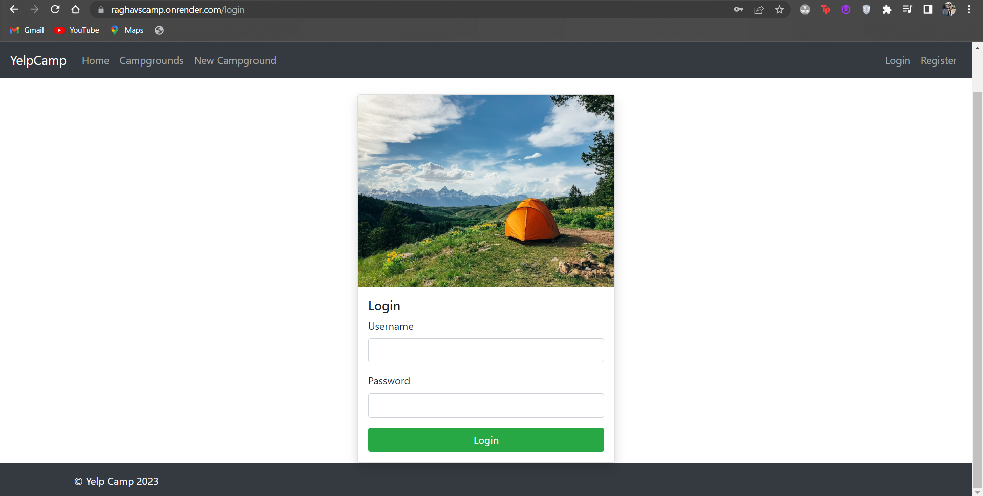 GitHub - venom041122/YelpCamp