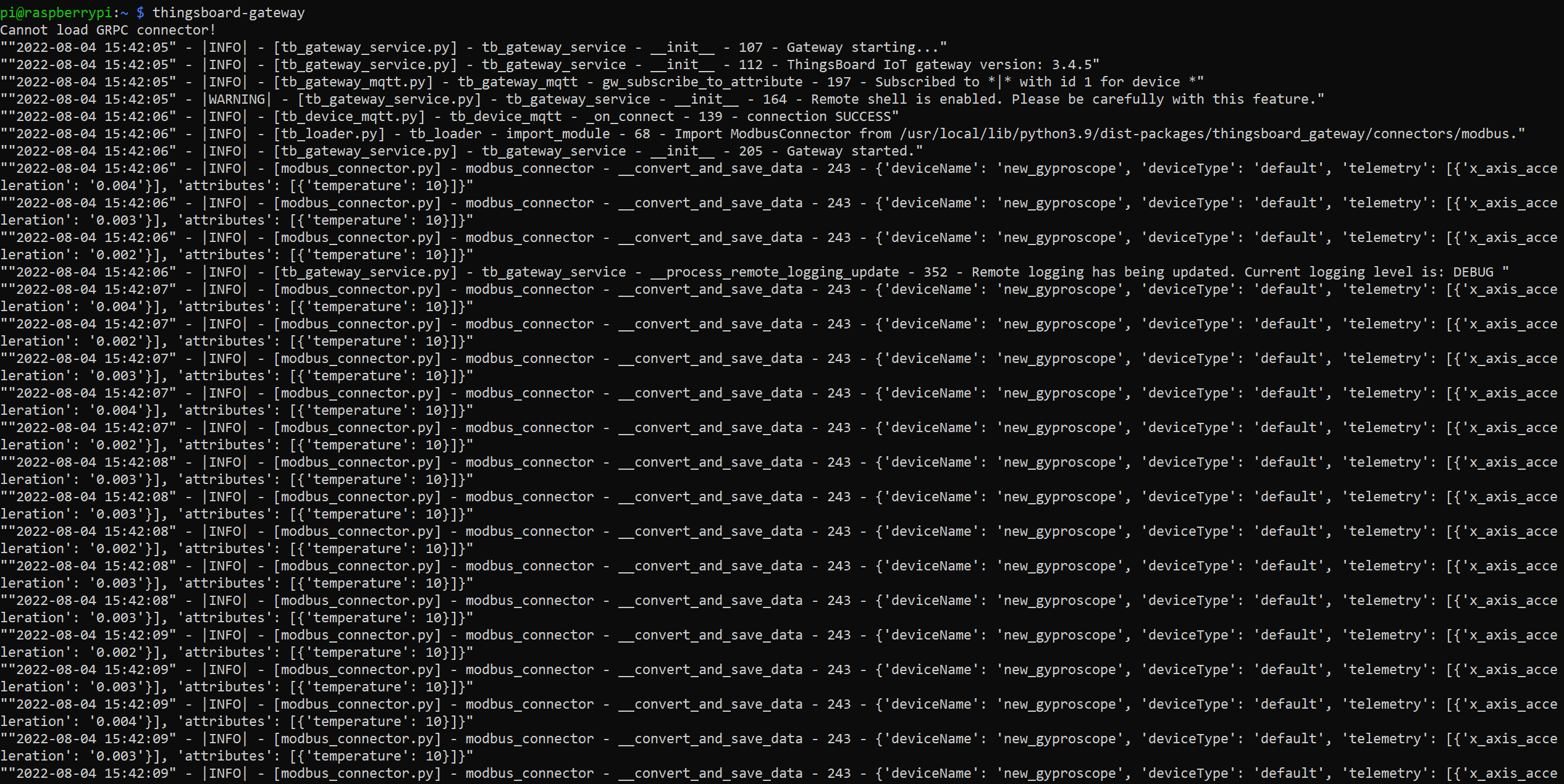 Help · Issue 893 · Thingsboardthingsboard Gateway · Github