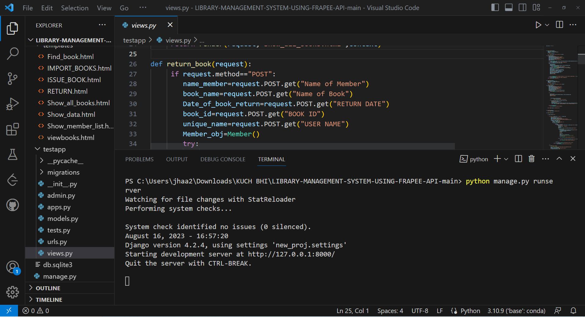 GitHub - Ayush7903/LIBRARY-MANAGEMENT-SYSTEM-USING-FRAPEE-API