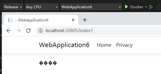 net core 7 razor pages release ViewData page garbled on docker · Issue #47479 · dotnet ...