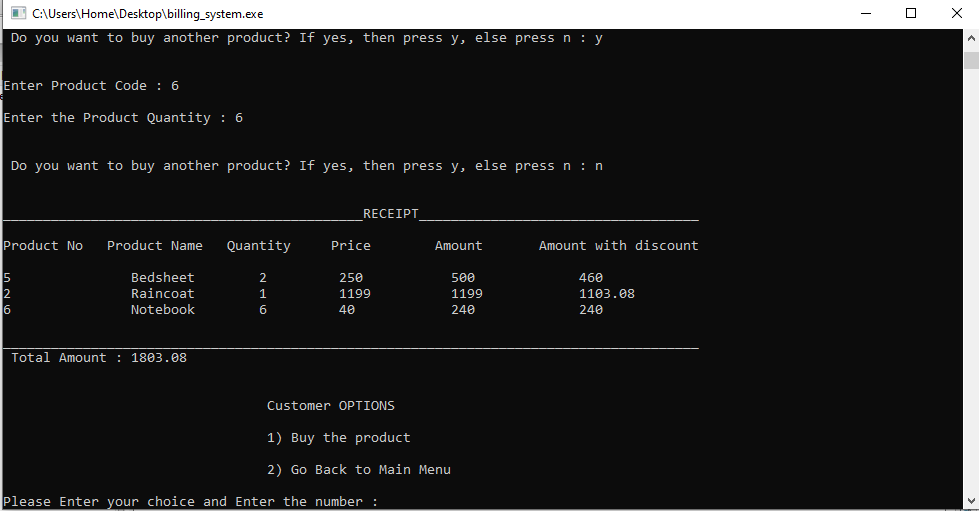 GitHub - shreerup/billing_system: A supermarket billing system for ...