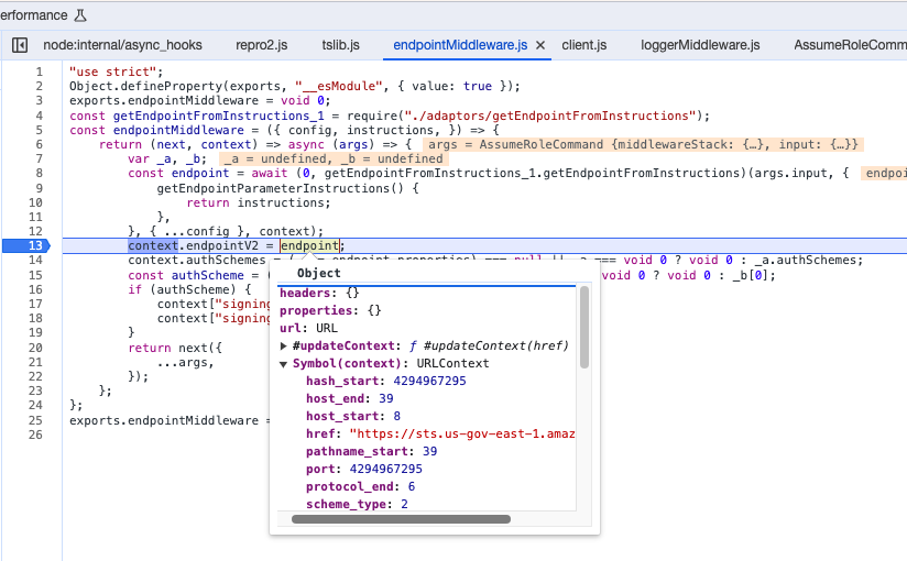 Fromtemporarycredentials Not Working For Govcloud · Issue 5399 · Awsaws Sdk Js V3 · Github