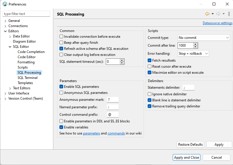 Snowflake procedure creation fails in DBeaver, not in Snowflake · Issue #17636 · dbeaver/dbeaver ...