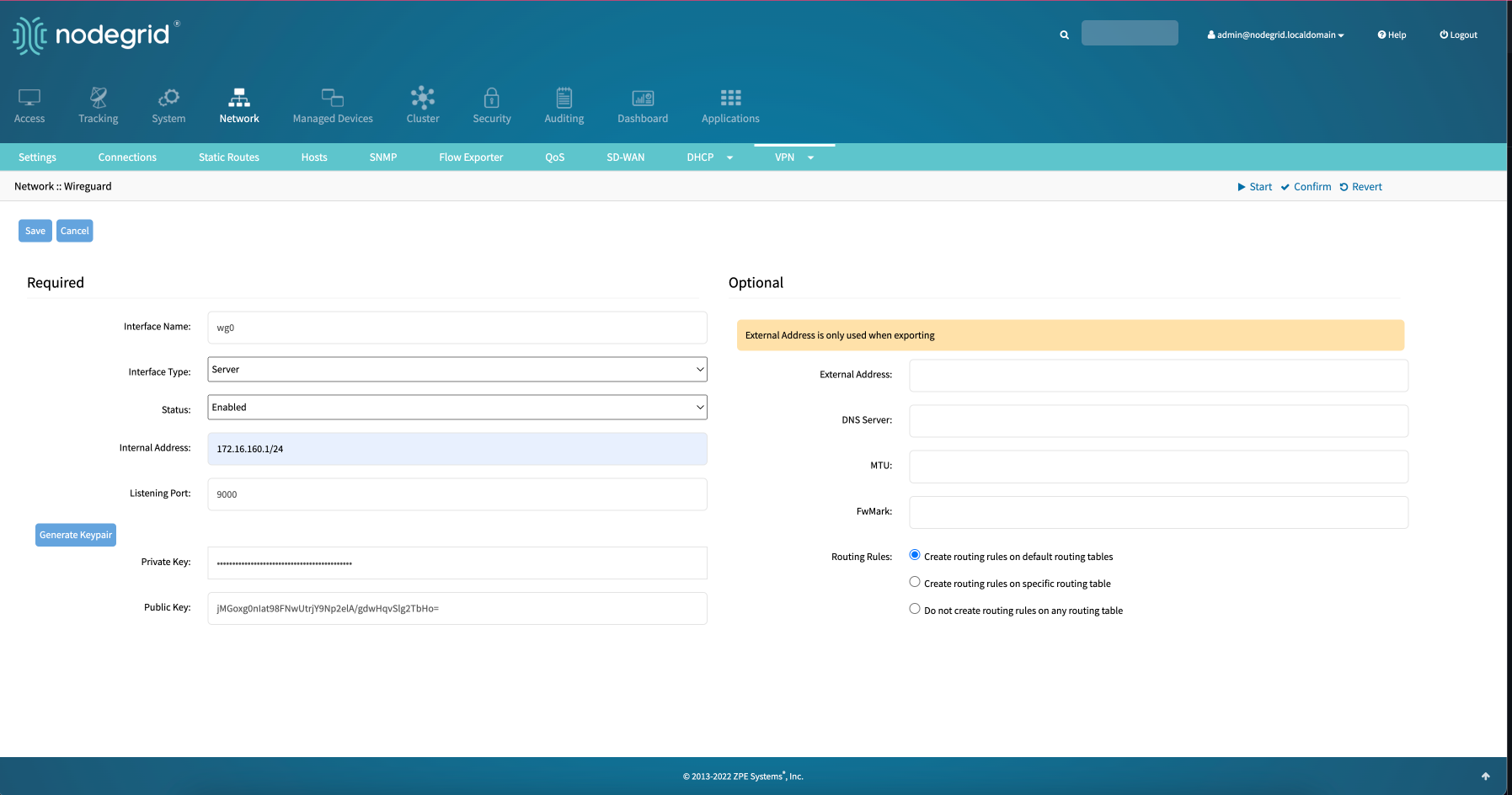 GitHub - yalindogusahin/nodegrid_wireguard: Wireguard VPN configurations on Zpe and Client Side