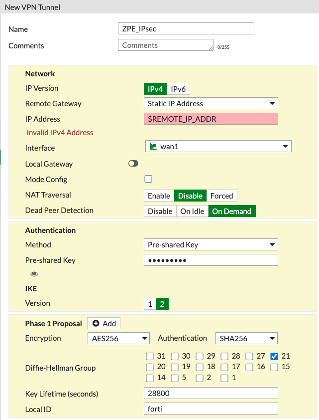 GitHub - yalindogusahin/zpe_forti_ipsec: IPSec between ZPE and Forti Gate