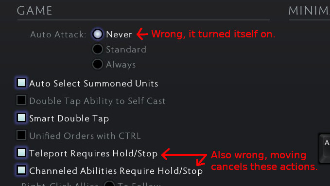 Auto attack and tp/channels require stop resets in bot games. · Issue ...