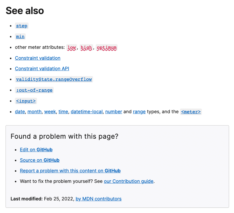 Color Of Dead Links Contrast Issue · Issue 5906 · Mdnyari · Github 