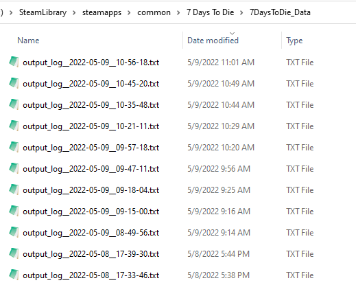 Using mod causes log creation to fail. · Issue #385 · dmustanger/7dtd ...