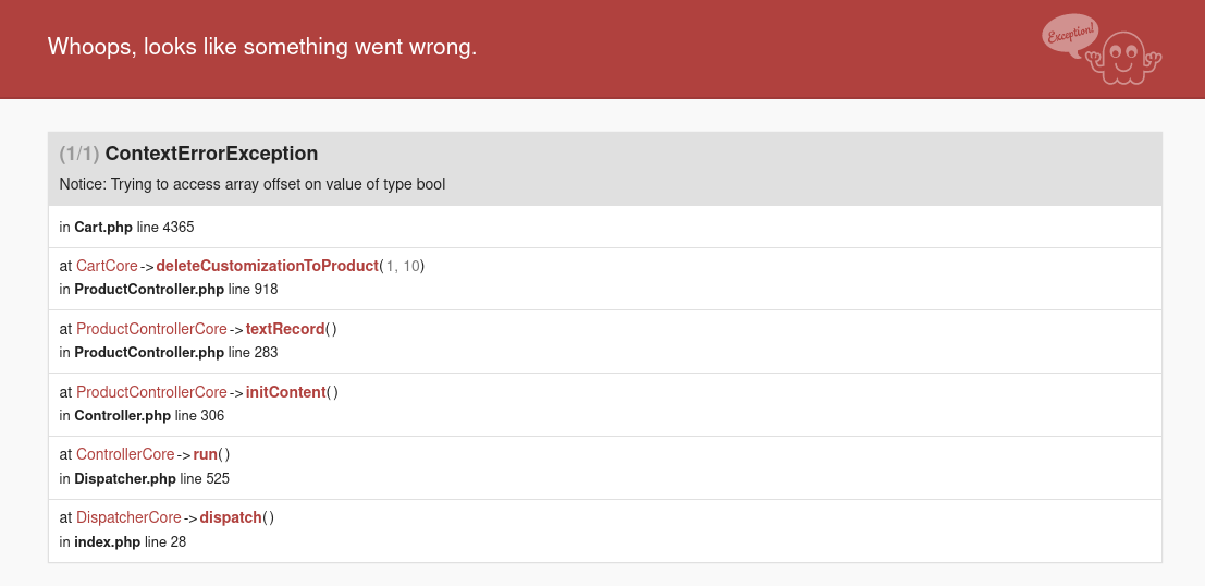 On customizable product with optionnal customization, when customization are saved without value ...
