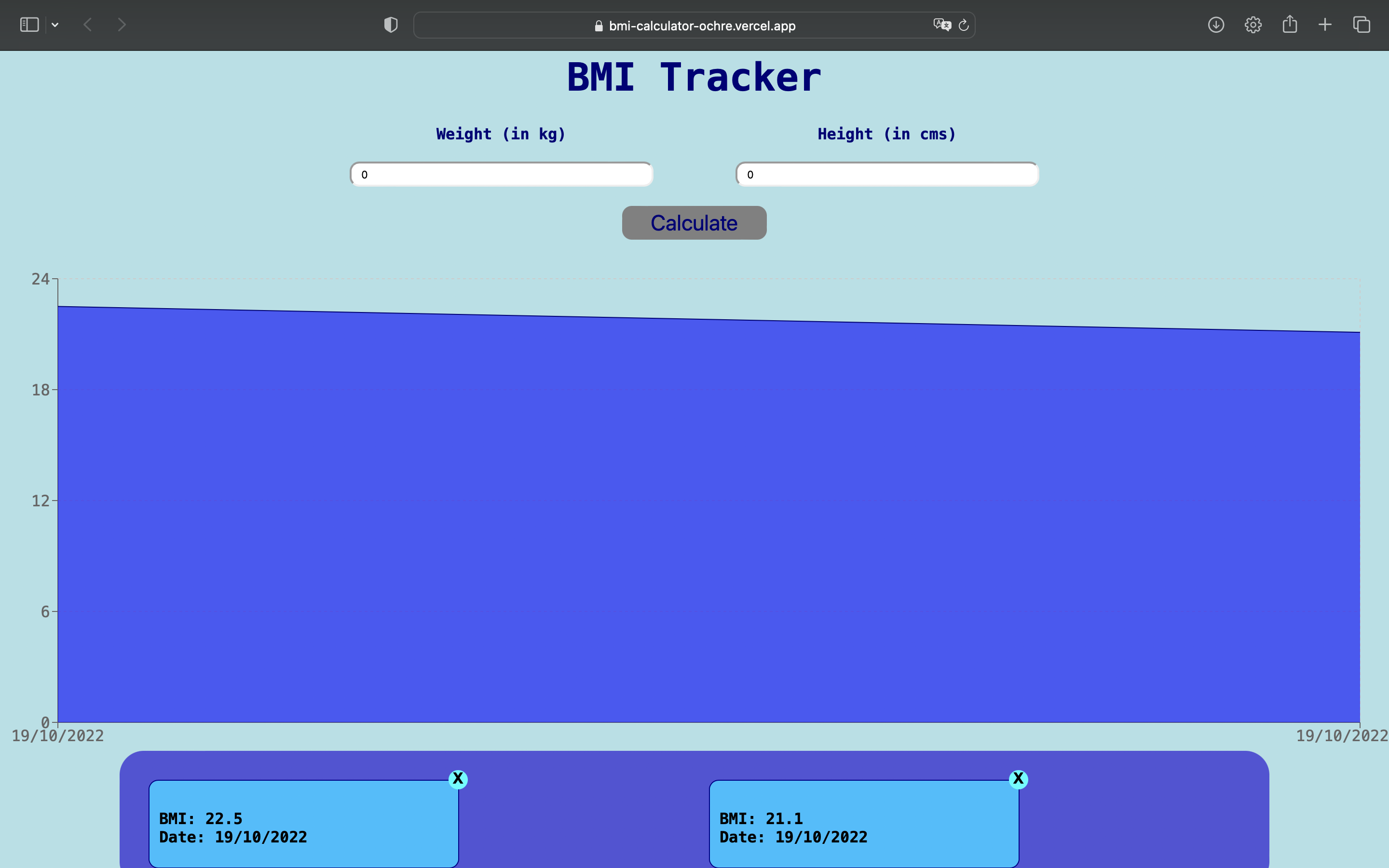 GitHub - Kar4345/BMI-Calculator