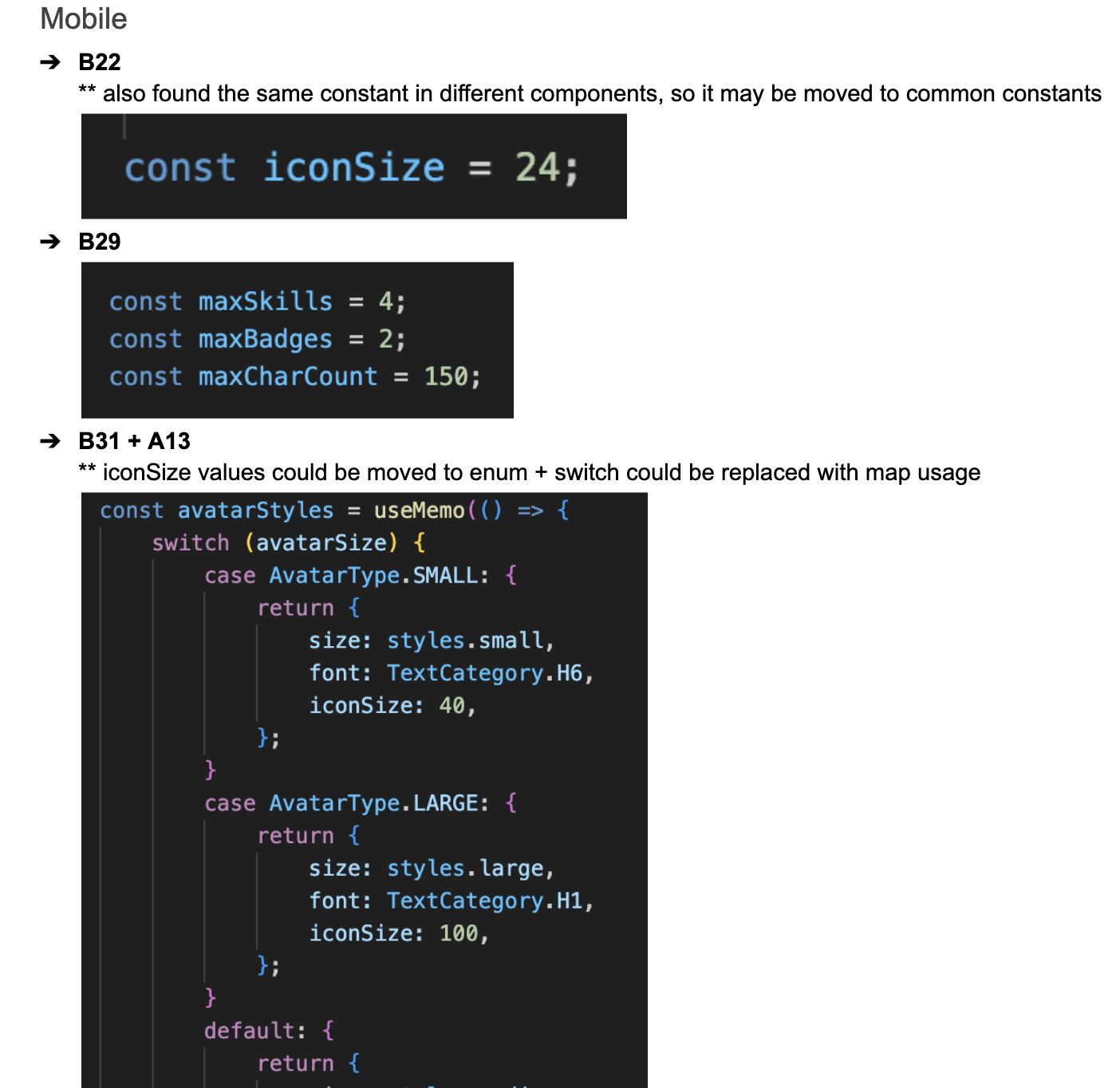 Fix quality criteria comments · Issue #627 · BinaryStudioAcademy/bsa-2023-bsa-talents · GitHub