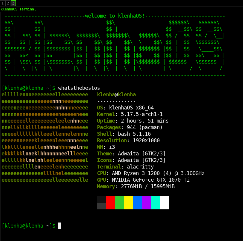 GitHub - klenha/klenhaOS
