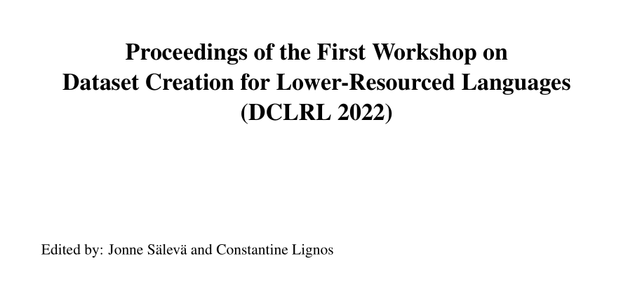 Correction to Anthology ID 2022.dclrl-1.0 · Issue #2201 · acl-org/acl-anthology · GitHub