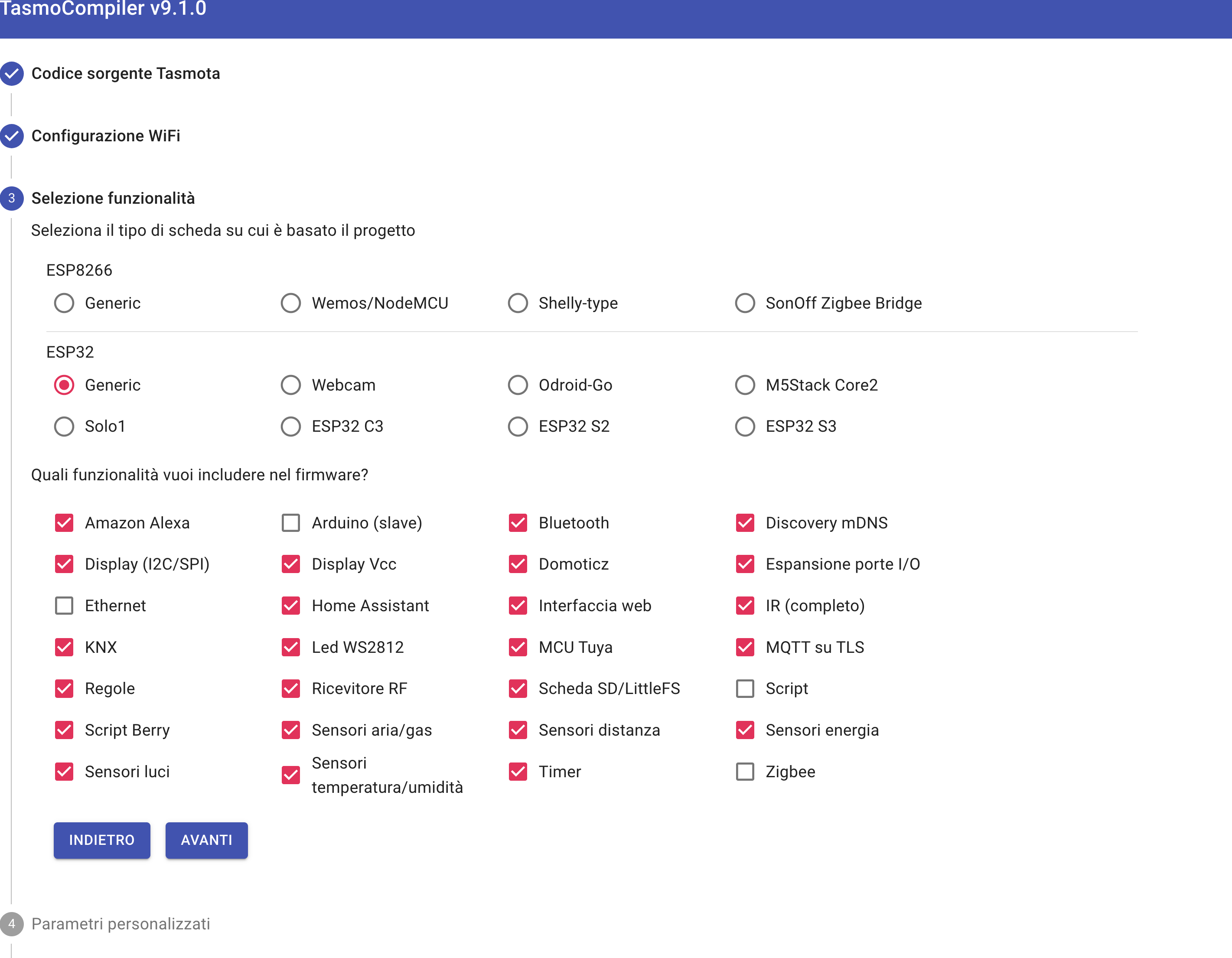 problem issue on compiling knx tasmota with ITA language · Issue #16707 · arendst/Tasmota · GitHub