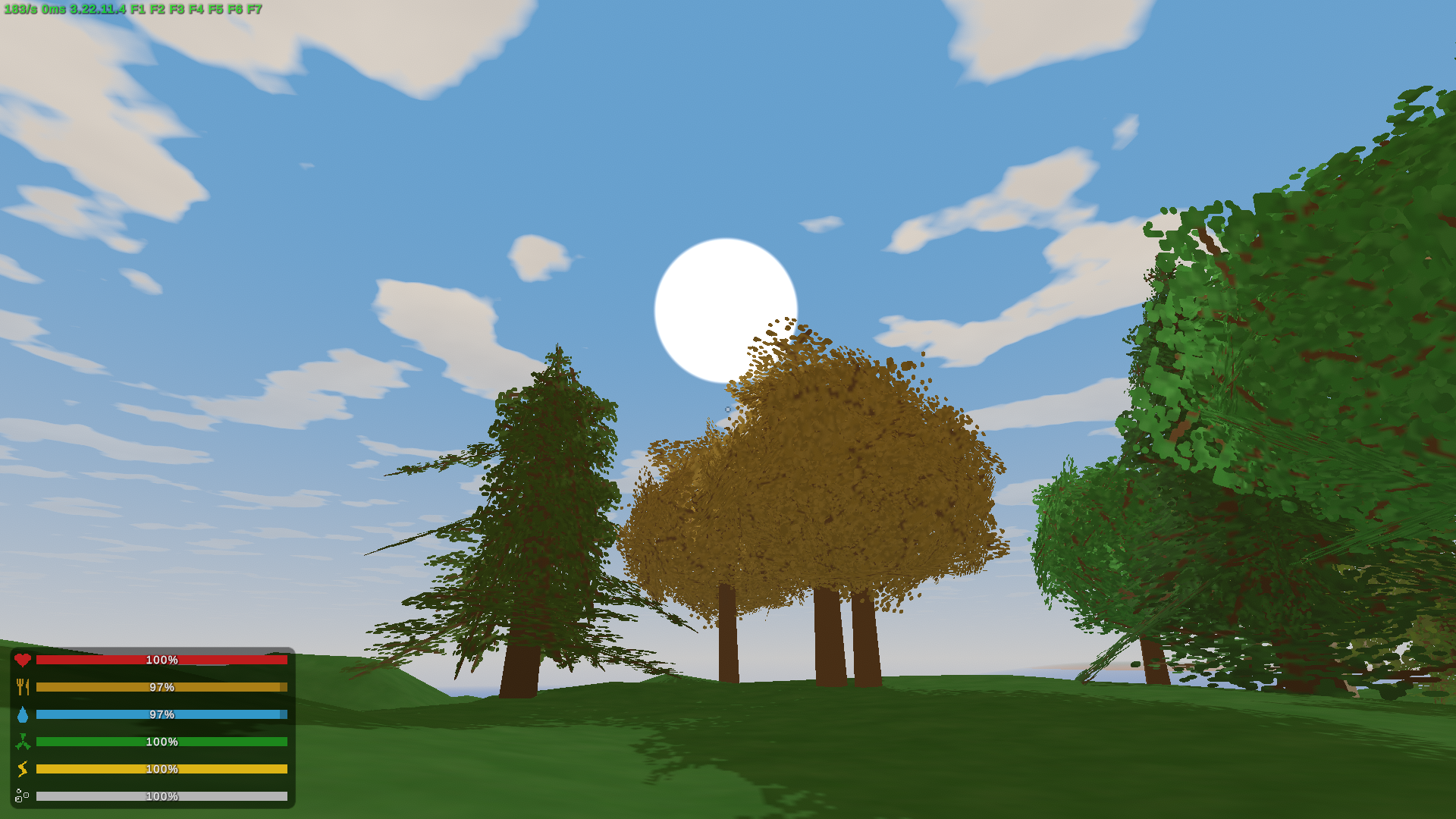 No sun, moon, or clouds with linux version. · Issue #3274 ...