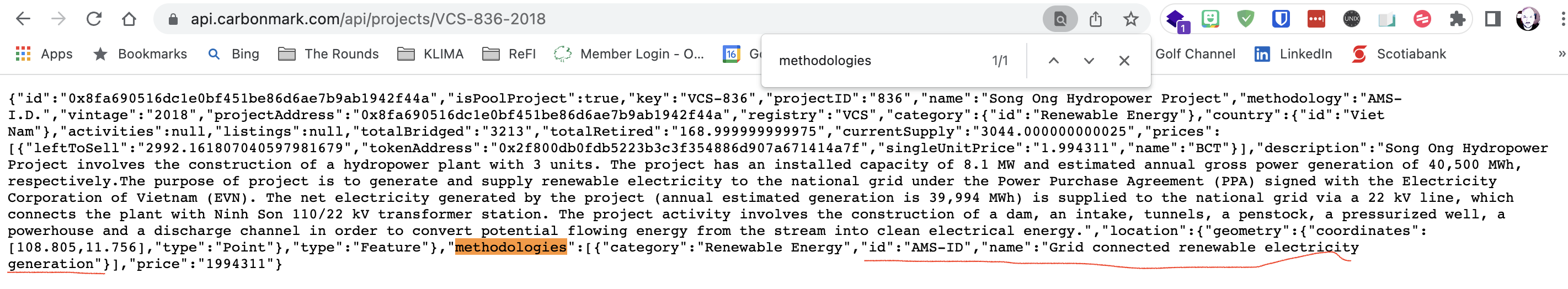 [projects] Fix methodology data and match design · Issue #446 · KlimaDAO/bezos-frontend · GitHub