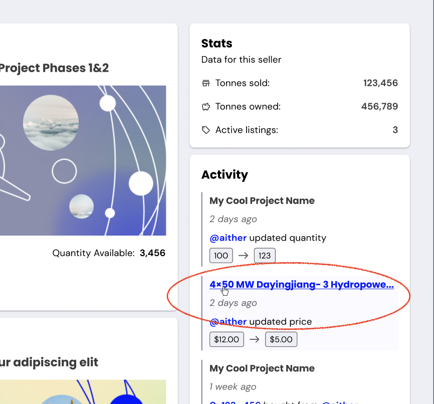 [profile] Link from profile listing to project page · Issue #996 · KlimaDAO/klimadao · GitHub