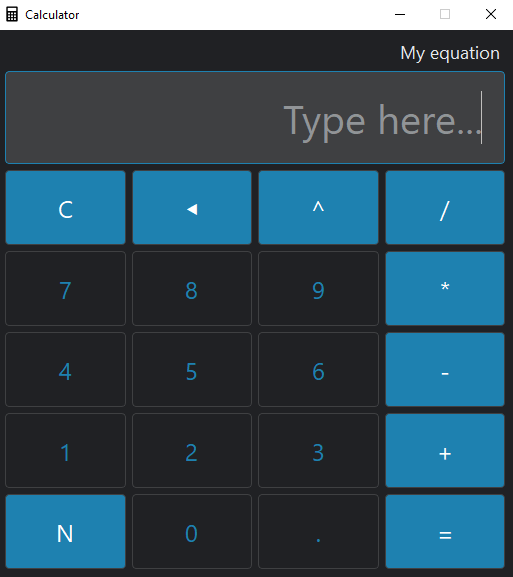 GitHub - SoaresCRF/PythonGUI-Calculator